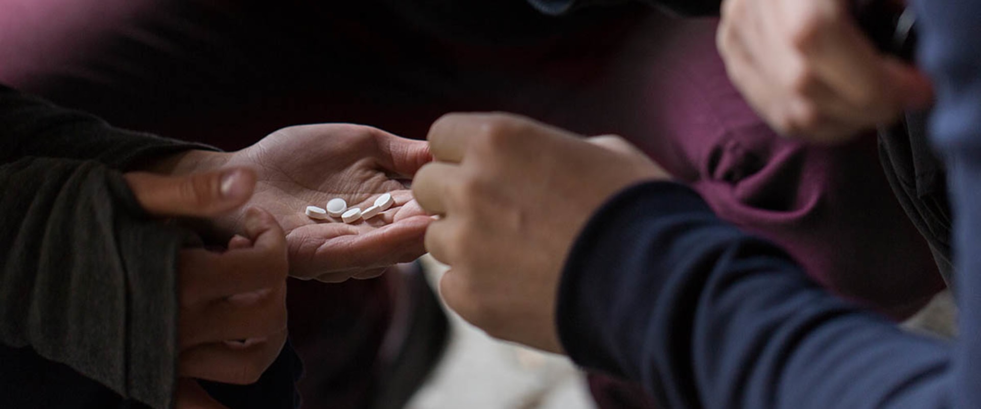 How does the drug addiction begin?